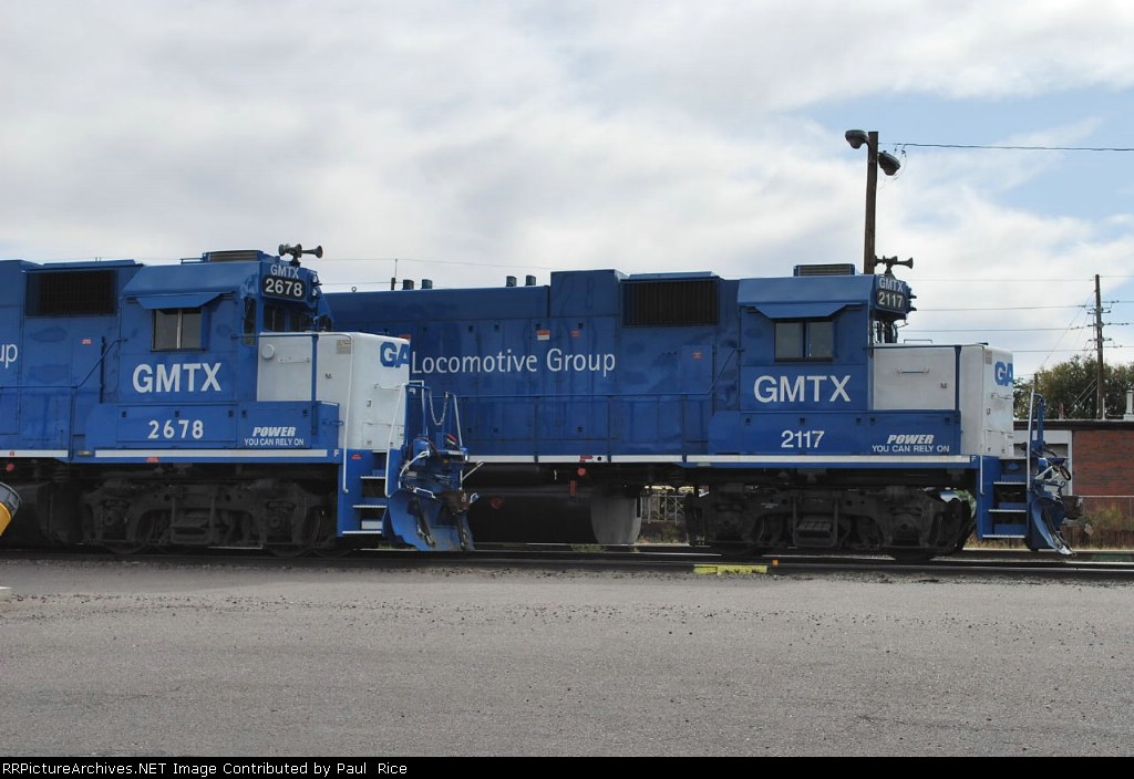 GMTX 2678 GMTX 2117 Denver UP Wazee Yard